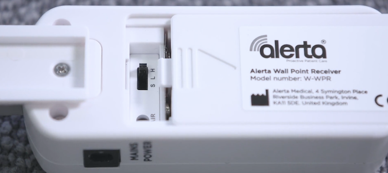 Alerta Wall Point Wireless Receiver - MedicalSupplies.co.uk